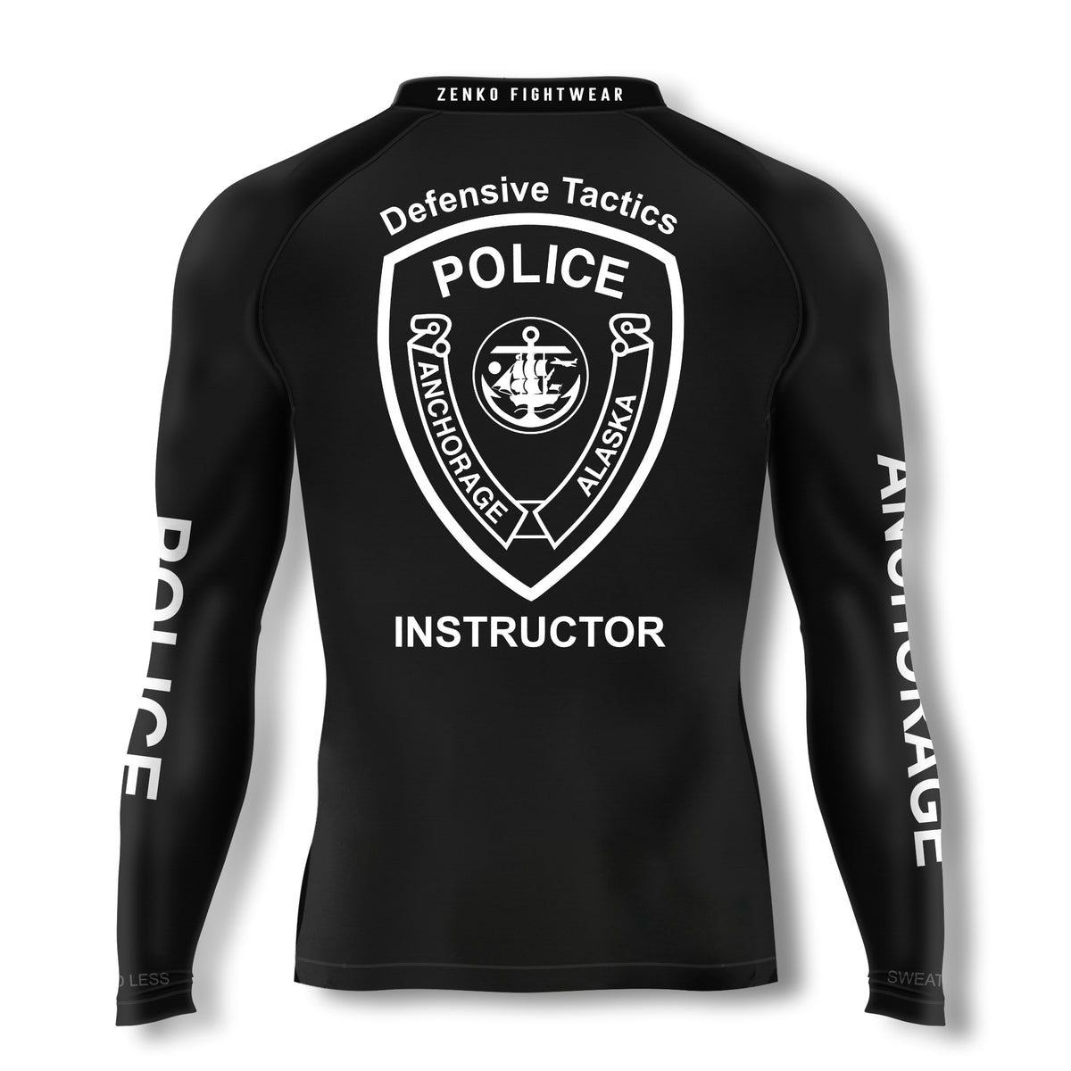 Anchorage Police "Instructor" Rashguard – ZENKO FIGHTWEAR™