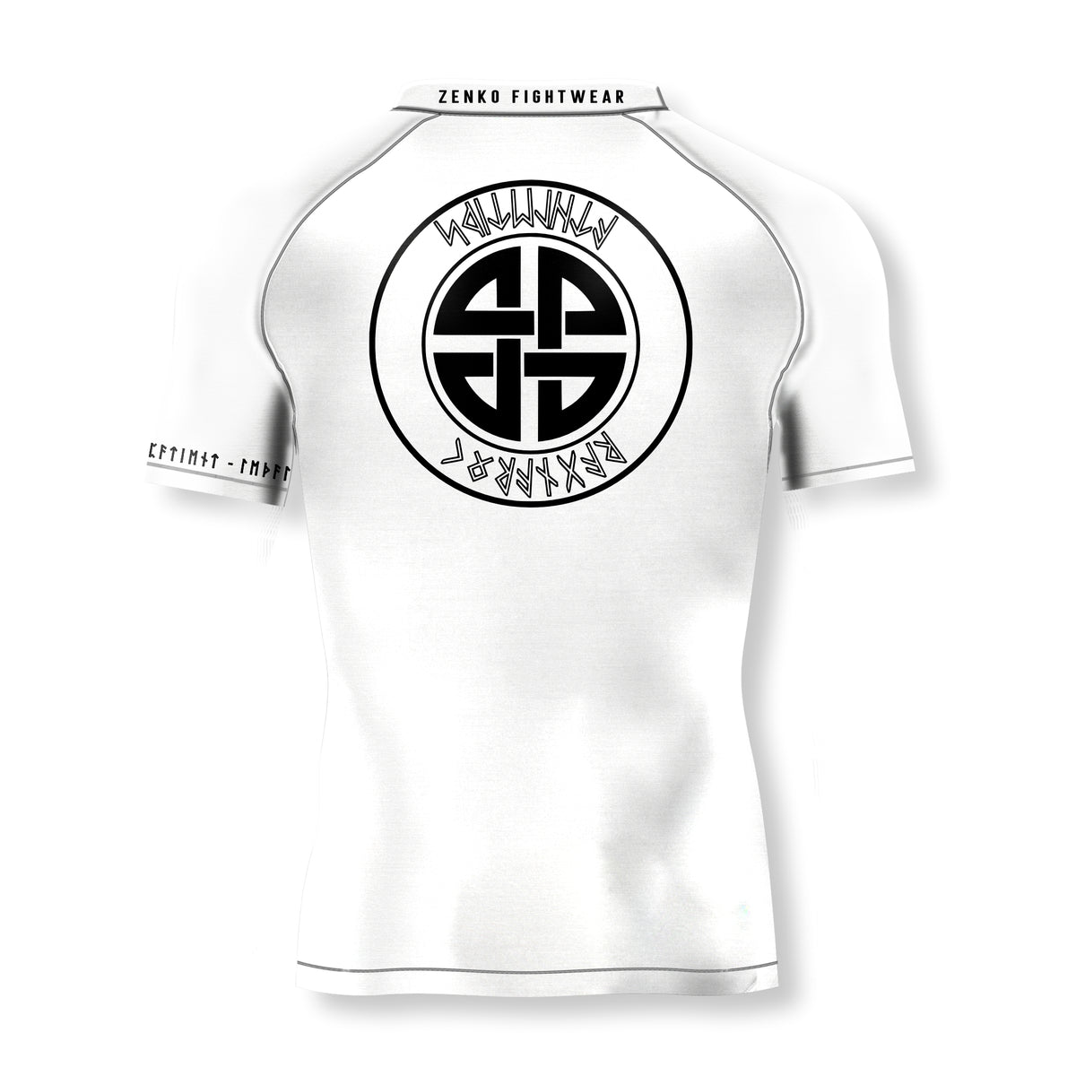 Ragnarok Athletics Rashguard (White) – ZENKO FIGHTWEAR™