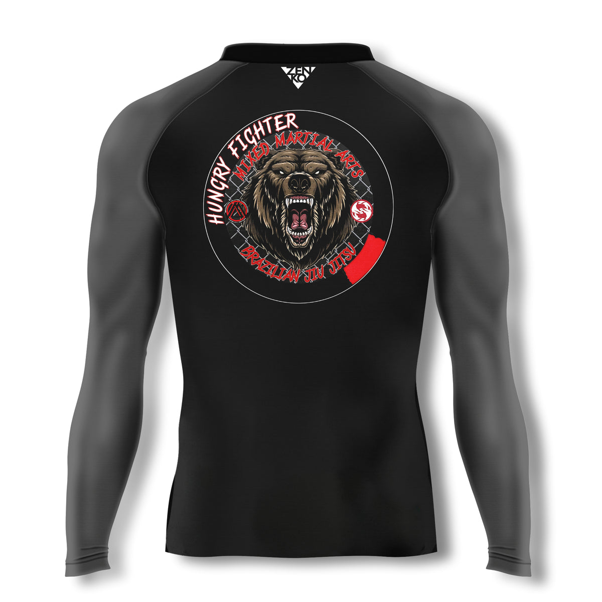 FFT Hungry Fighter Long Sleeve Rashguard – ZENKO FIGHTWEAR™