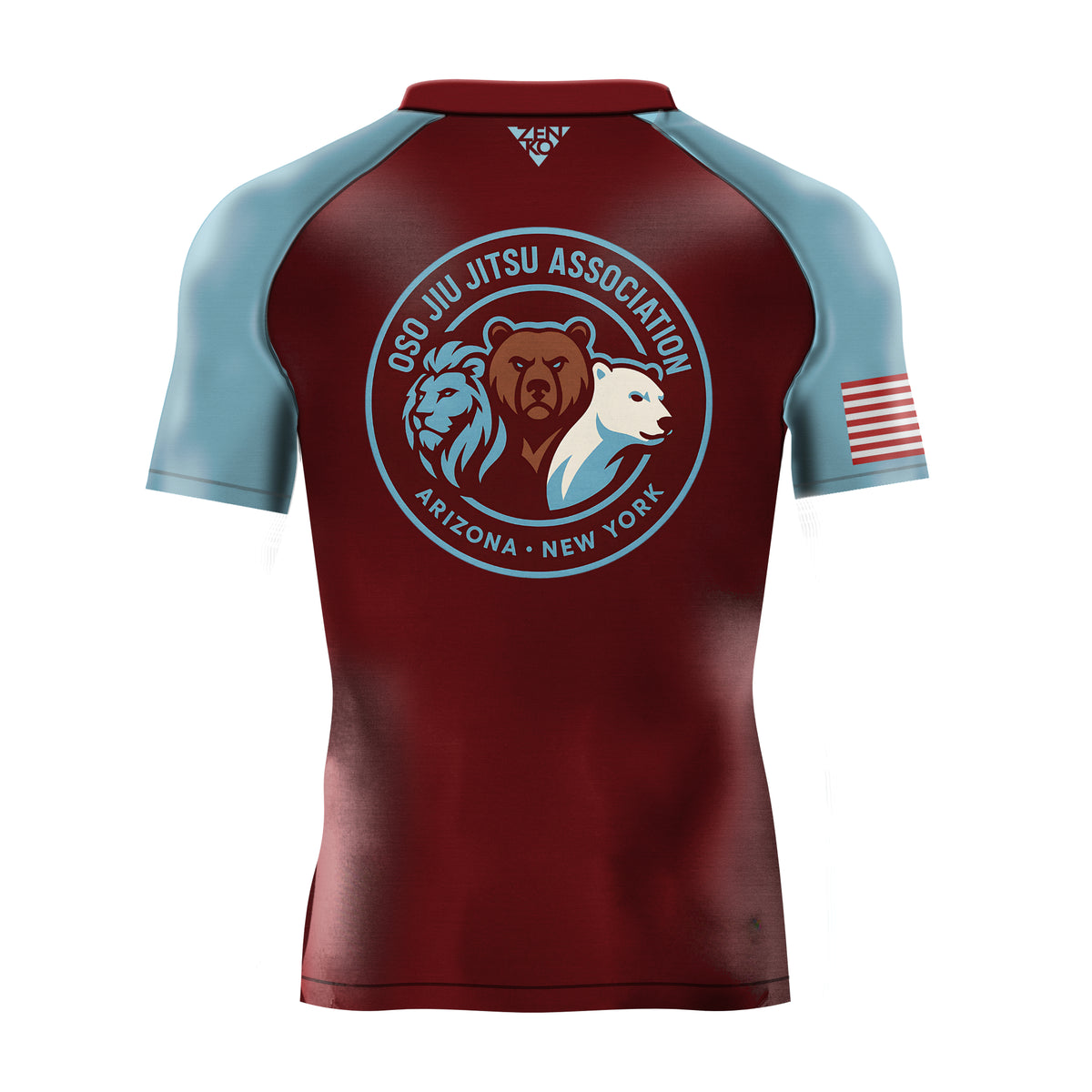 Oso Jiu Jitsu Association Rashguard – ZENKO FIGHTWEAR™