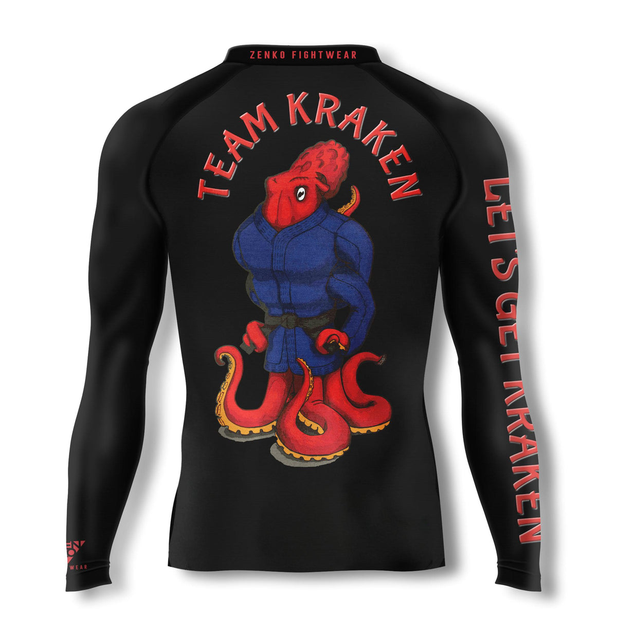 Team Kraken "Bonsai" Rashguard – ZENKO FIGHTWEAR™