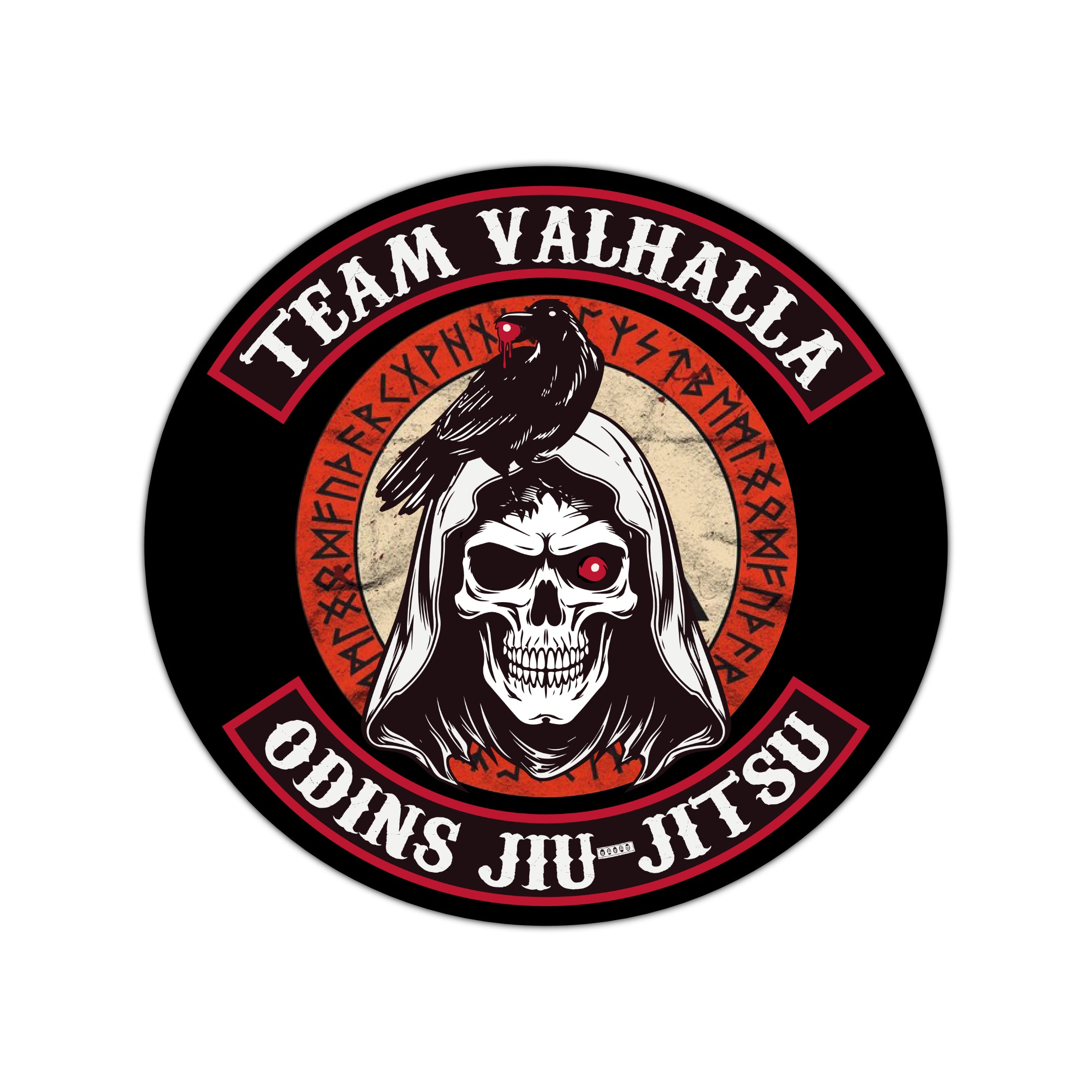 Team Valhalla Gi Patch ZENKO FIGHTWEAR team-valhalla-gi-patch-zenko-fightwear