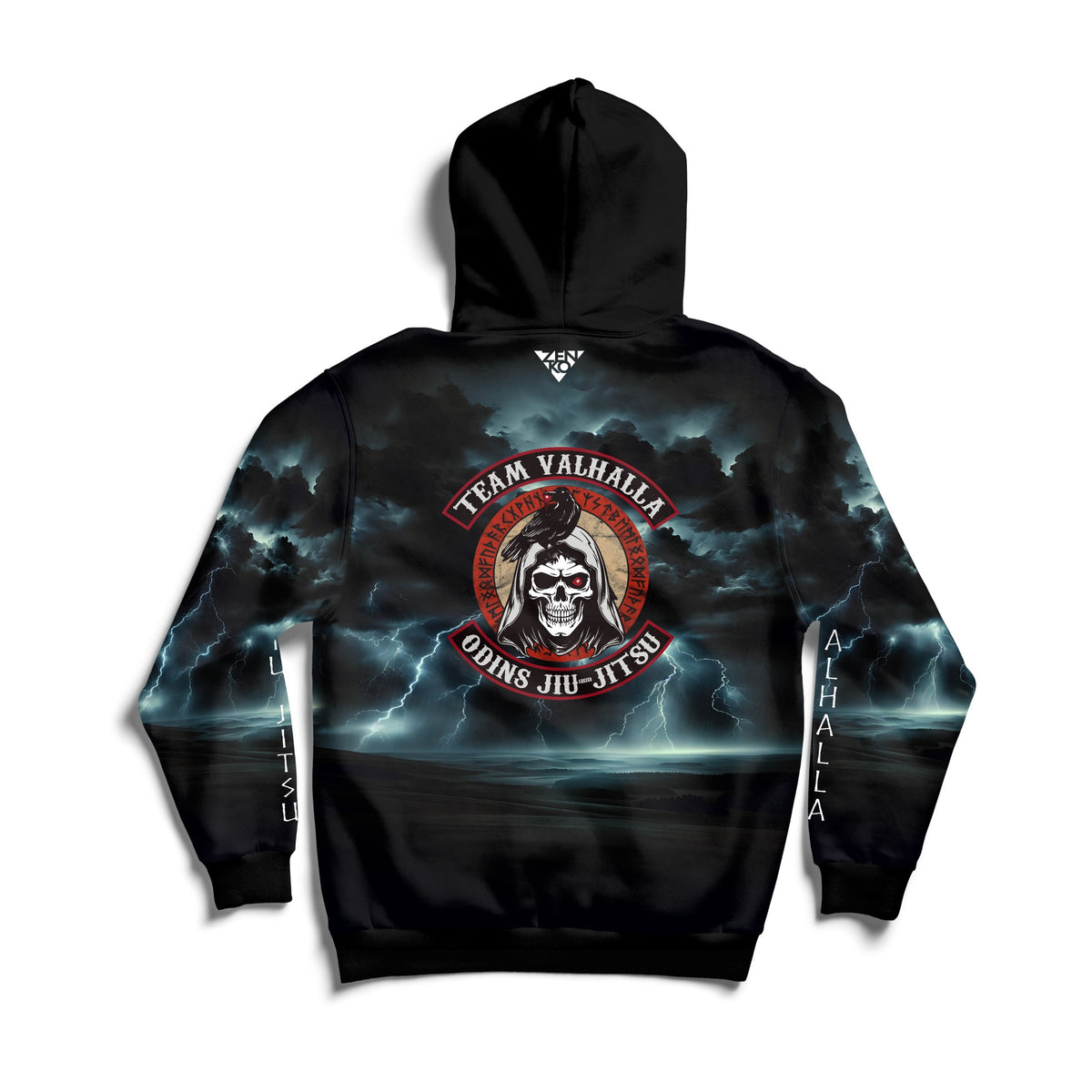 Team Valhalla Spear Hoodie – ZENKO FIGHTWEAR™