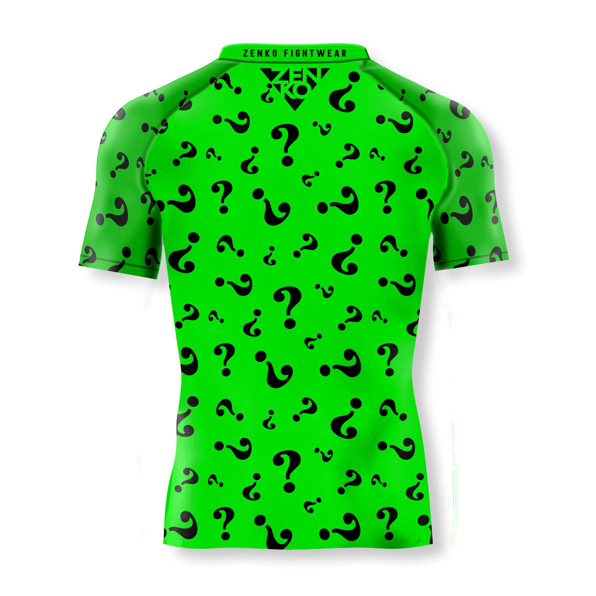 imHuntingMonsters Riddler Short Sleeve Rashguard – ZENKO FIGHTWEAR™