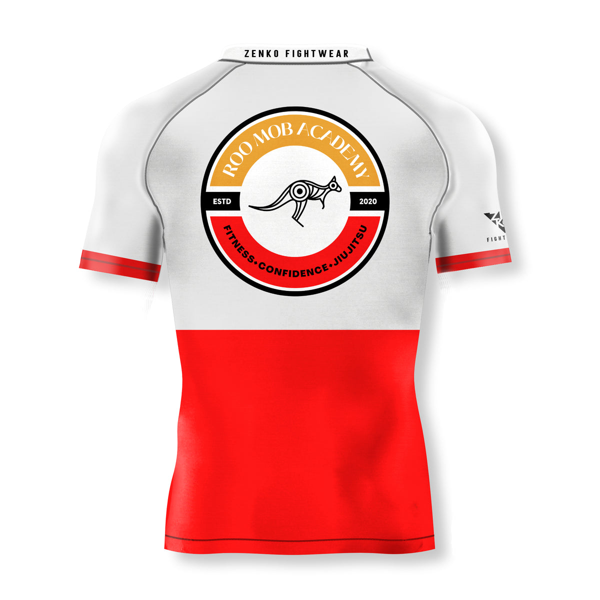 Roo Mob Short Sleeve Rashguard – ZENKO FIGHTWEAR™