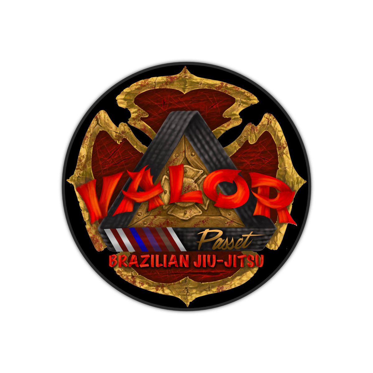 Valor BJJ Gi Patch – ZENKO FIGHTWEAR™